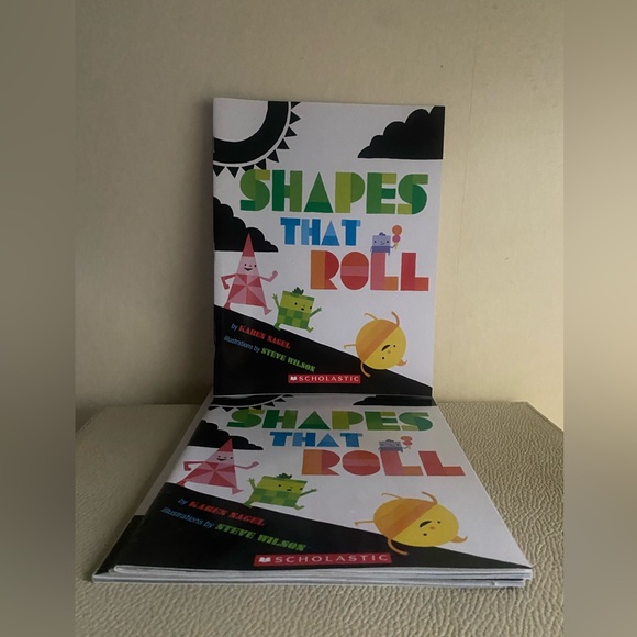 Scholastic | Other | 4 Copies Of Shapes That Roll Picture Books | Poshmark